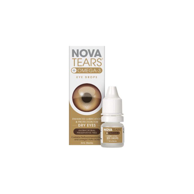 Nova Tears Omega-3 3ml | Lubricating Drops For Severe Dry Eyes | Buy ...